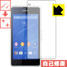 ※対応機種 : イオンスマホ Xperia J1 Compact※製品内容 : 前面用1枚※写真はイメージです。特殊コーティング層が細かなキズを自己修復し、画面が見にくくなるのを防ぐ『キズ自己修復保護フィルム』です。●キズがついてもすぐに修...