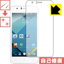 ※対応機種 : geanee GM-01A※写真はイメージです。特殊コーティング層が細かなキズを自己修復し、画面が見にくくなるのを防ぐ『キズ自己修復保護フィルム』です。●キズがついてもすぐに修復特殊コーティング層が細かなキズを自己修復します...
