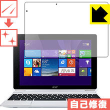 ※対応機種 : acer Aspire Switch 10※写真はイメージです。特殊コーティング層が細かなキズを自己修復し、画面が見にくくなるのを防ぐ『キズ自己修復保護フィルム』です。●キズがついてもすぐに修復特殊コーティング層が細かなキズ...