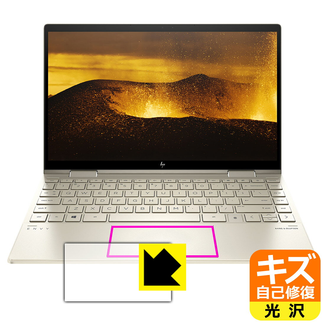 ●対応機種 : HP ENVY x360 13-bd0000シリーズ●製品内容 : クリックパッド用1枚●特殊なキズ自己修復層が細かなキズを修復！キズがついても時間が経つと自然に直ります。●安心の国産素材を使用。日本国内の自社工場で製造し出...
