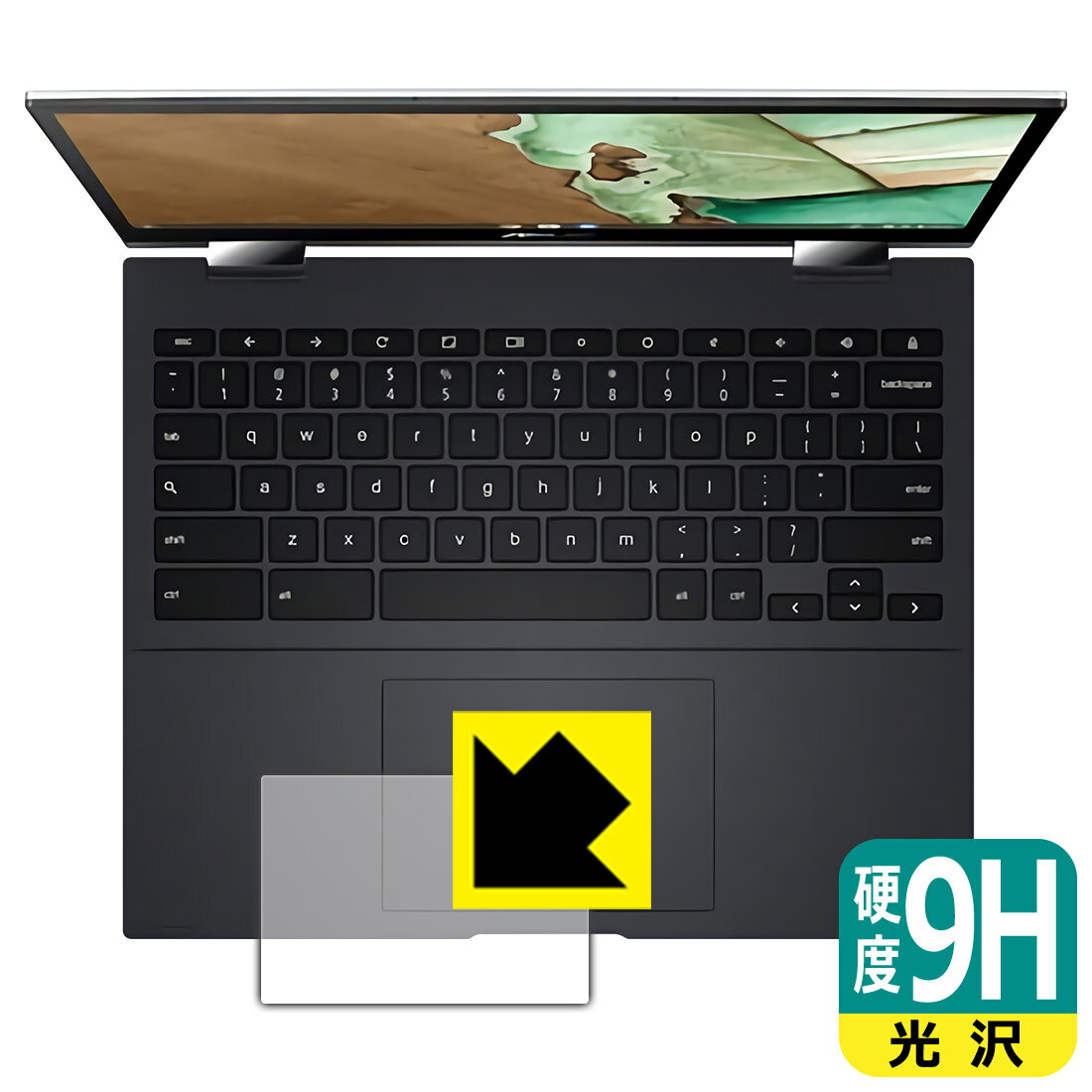 ●対応機種 : ASUS Chromebook Flip CM3 (CM3200FVA)●製品内容 : タッチパッド用1枚●柔軟性があり、ガラスフィルムのように衝撃を受けても割れない『9H高硬度保護フィルム』 ●安心の国産素材を使用。日本国...