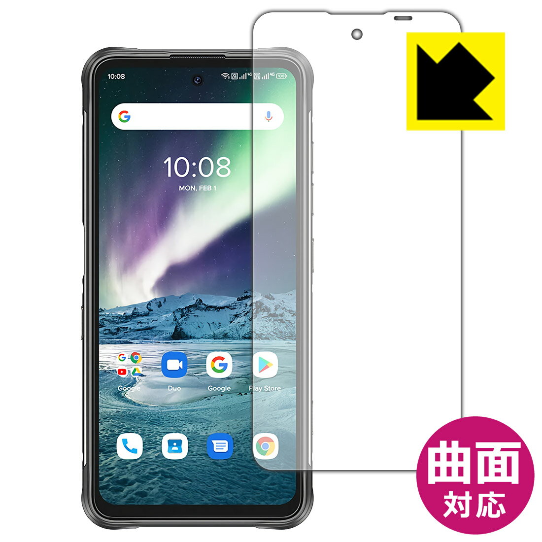 ●対応機種 : UMIDIGI BISON GT●内容量 : 1枚●素材はTPU(熱可塑性ポリウレタン)を採用。一般的な保護フィルムでは貼りつかなかった曲面に対応し、機器の端までしっかりとカバーします。●素材自体が衝撃を吸収。自己修復性にも...