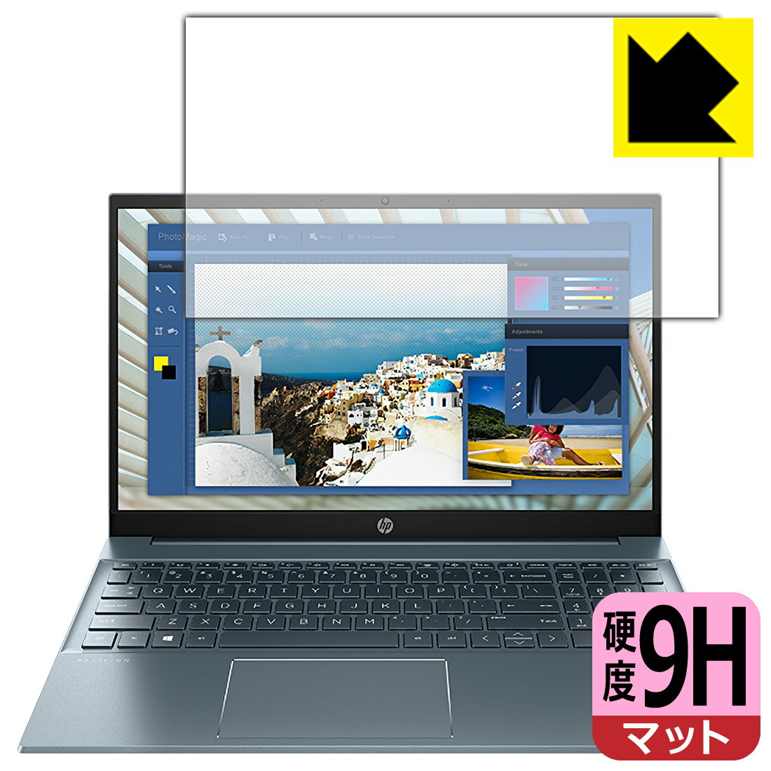 ●対応機種 : HP Pavilion 15-eg0000シリーズ / 15-eh0000シリーズ / 15-eh1000シリーズ●製品内容 : 液晶用1枚●柔軟性があり、ガラスフィルムのように衝撃を受けても割れない『9H高硬度【反射低減】...