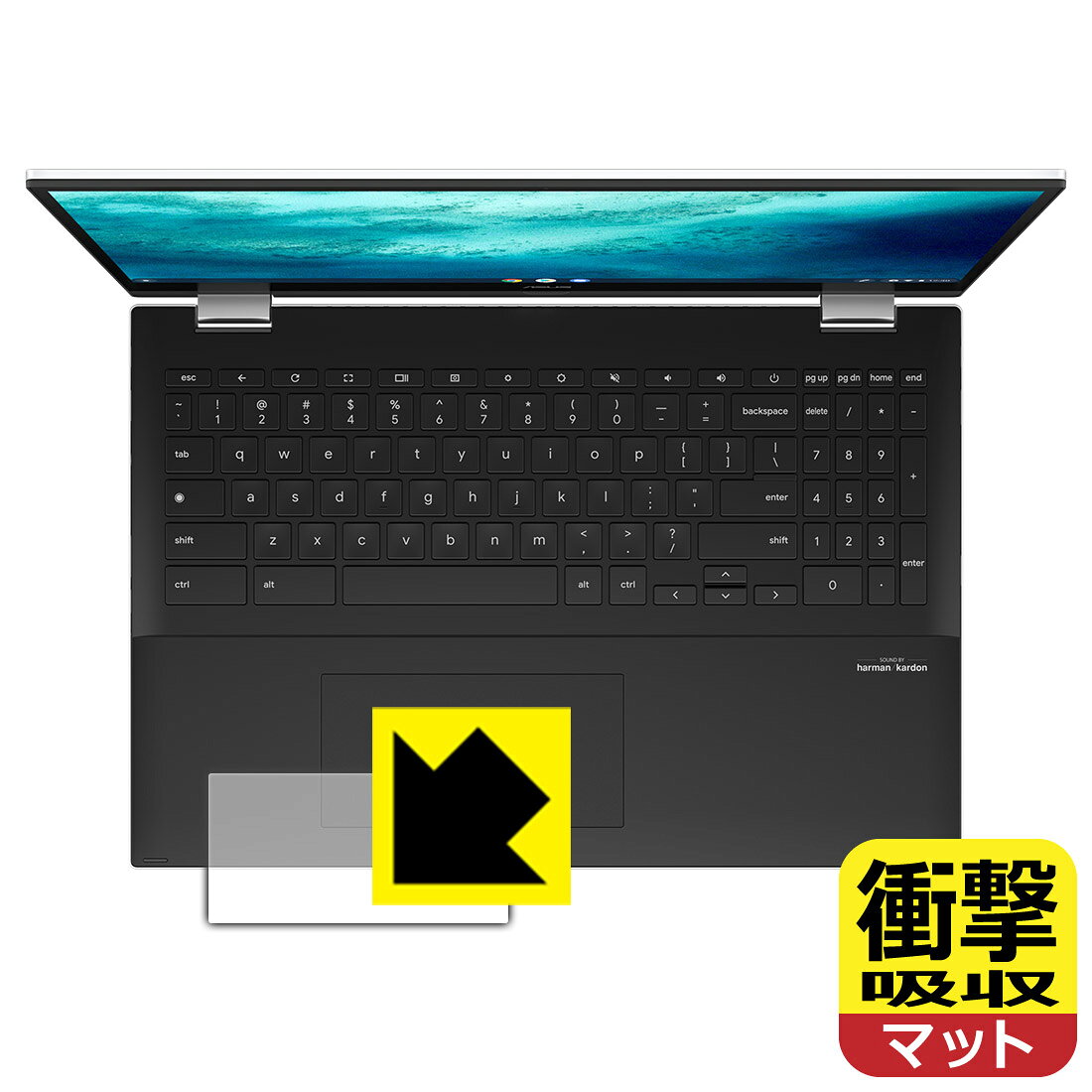●対応機種 : ASUS Chromebook Flip CX5 (CX5500FEA)●製品内容 : タッチパッド用1枚●※タッチパッド表面の仕上げの都合により、保護フィルムは完全に密着しません。貼りつきムラが目立つ場合があります。この点...
