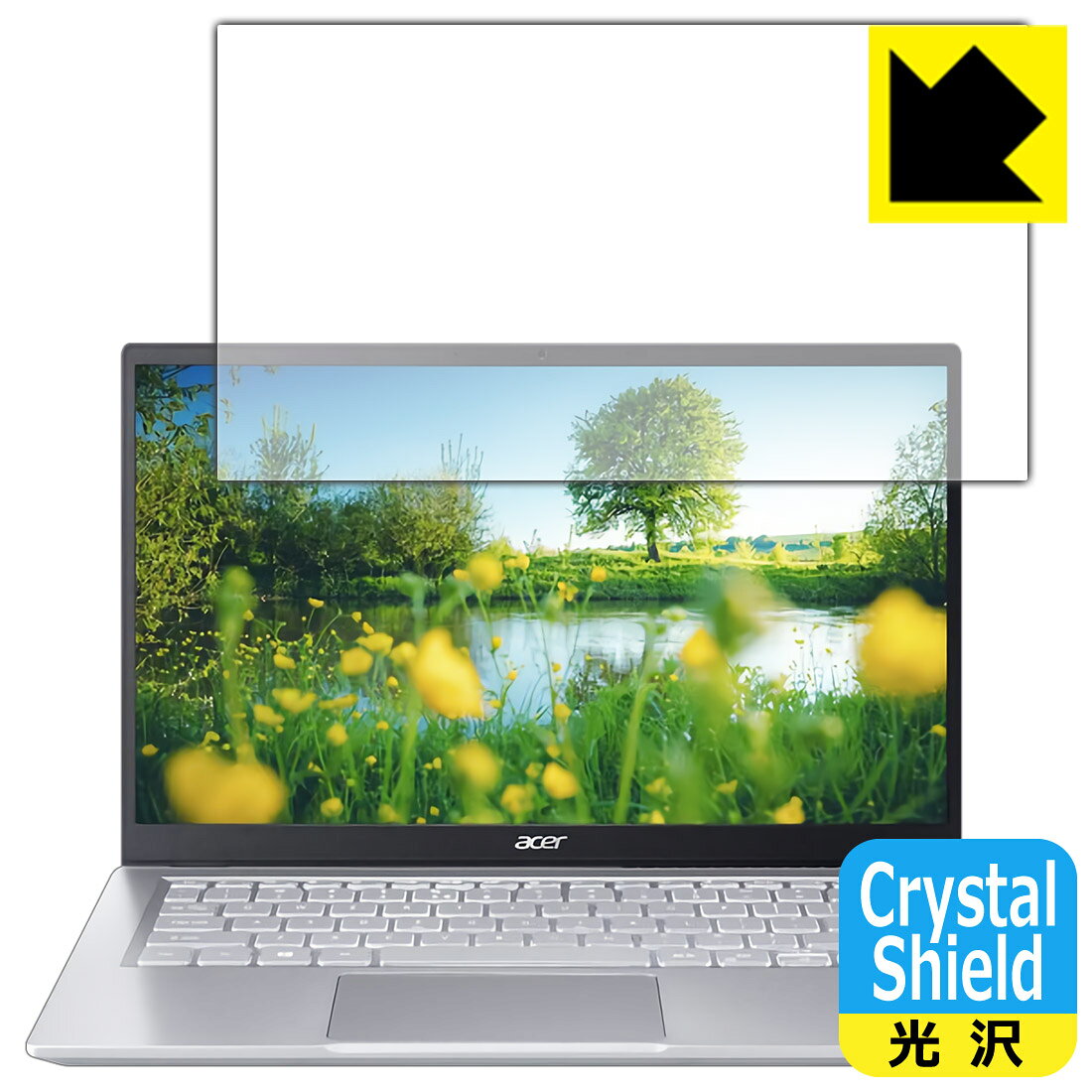 ●対応機種 : Acer Swift 3 (SF314-511-N58Yシリーズ SF314-511-N58Y/SF, SF314-511-N58Y/S)●製品内容 : 液晶用1枚●「Crystal Shield」は高い透明度と光沢感で、保...