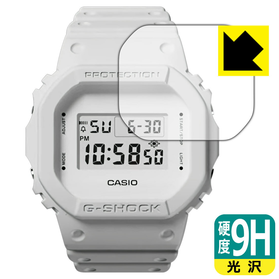 ●対応機種 : CASIO MY G-SHOCK (DWE-5600シリーズ)●内容量 : 1枚●柔軟性があり、ガラスフィルムのように衝撃を受けても割れない『9H高硬度保護フィルム』 ●安心の国産素材を使用。日本国内の自社工場で製造し出荷し...