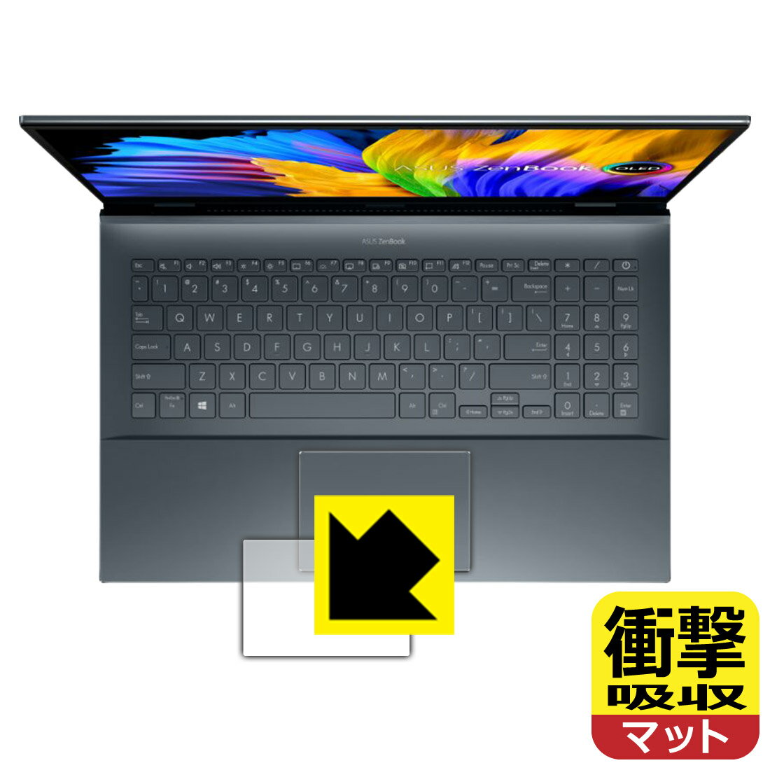 ●対応機種 : ASUS Zenbook Pro 15 OLED (UM535QA)●製品内容 : タッチパッド用1枚●特殊素材の衝撃吸収層が外部からの衝撃を吸収し、機器へのダメージをやわらげます。●安心の国産素材を使用。日本国内の自社工場...