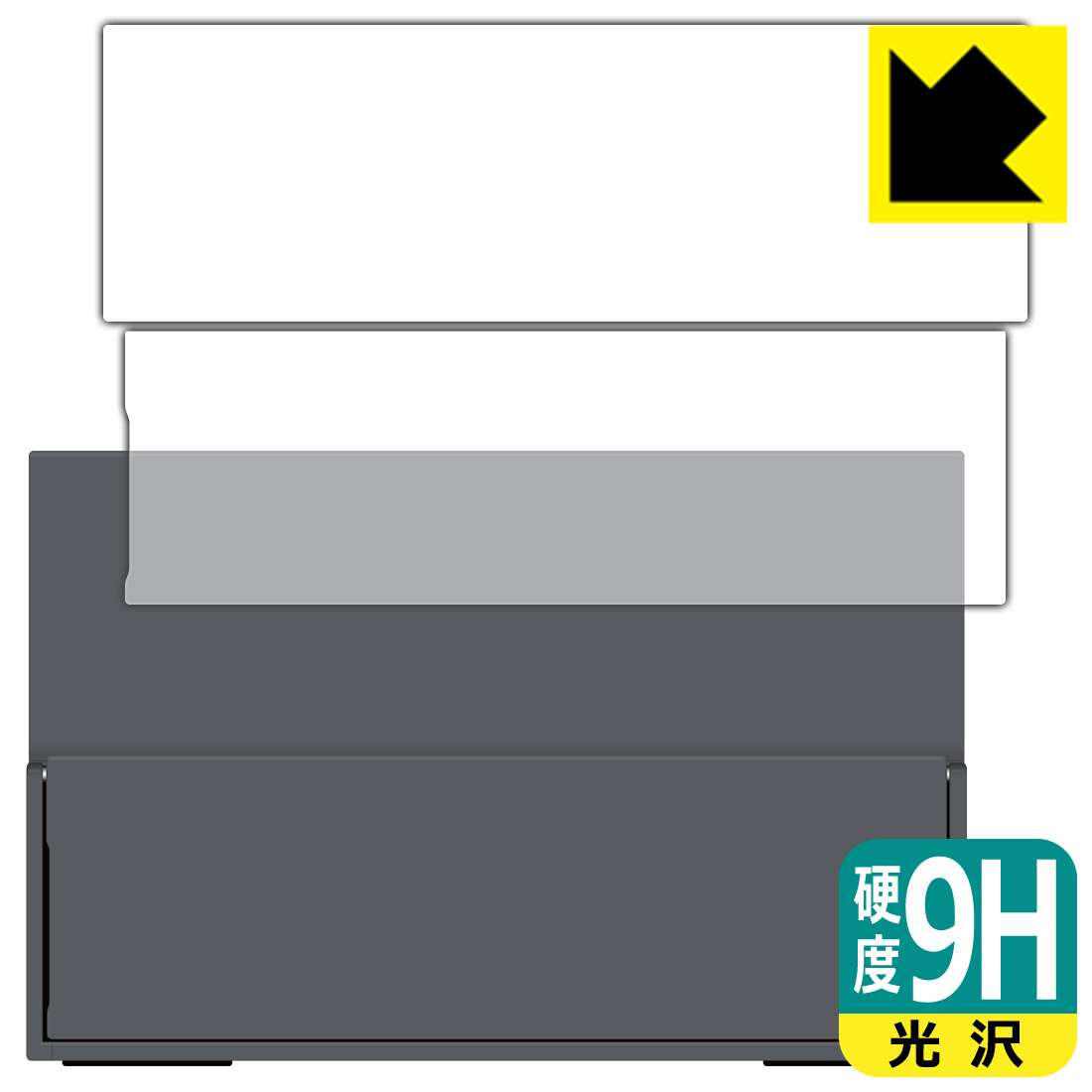 ●対応機種 : InnoView 14インチ 4K モバイルモニター INVPM204●製品内容 : 背面用1枚 (上下セット)●柔軟性があり、ガラスフィルムのように衝撃を受けても割れない『9H高硬度保護フィルム』 ●安心の国産素材を使用。...