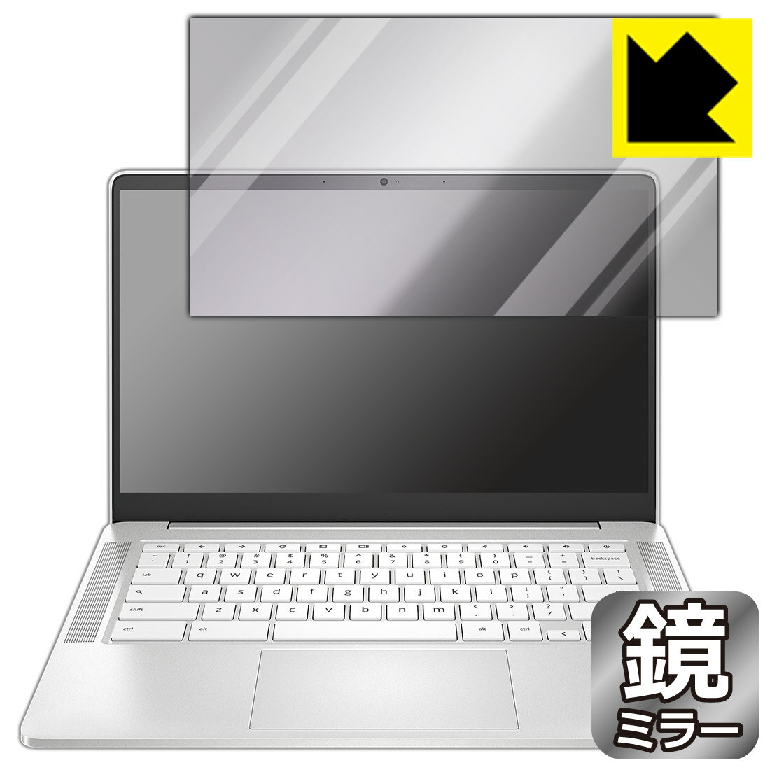 ●対応機種 : HP Chromebook 14a-nd0000シリーズ専用の商品です。●製品内容 : 液晶用1枚●画面が鏡になり、機器の画面でさりげなく身だしなみチェック！のぞき見防止にも！●安心の国産素材を使用。日本国内の自社工場で製造...