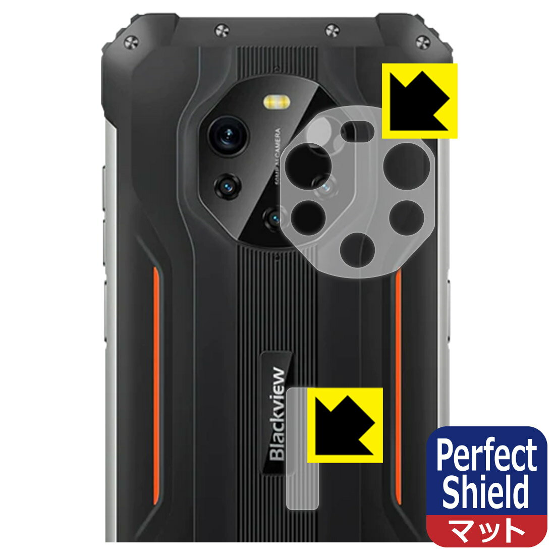●対応機種 : Blackview BL8800 Pro レンズ周辺部・背面ロゴ周辺部専用の商品です。●製品内容 : レンズ周辺部用1枚・背面ロゴ周辺部用1枚●※この機器はレンズ周辺部・背面ロゴ周辺部のコーティングが良いため、フィルムに力を...