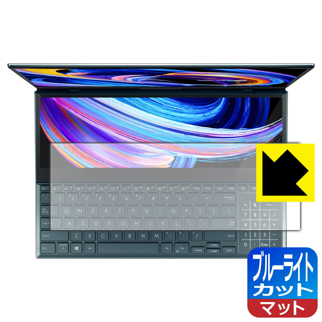 ●対応機種 : ASUS ZenBook Pro Duo 15 OLED (UX582) (UX582HM / UX582HS / UX582LR / UX582ZM / UX582ZW)専用の商品です。●製品内容 : セカンドディスプレイ...