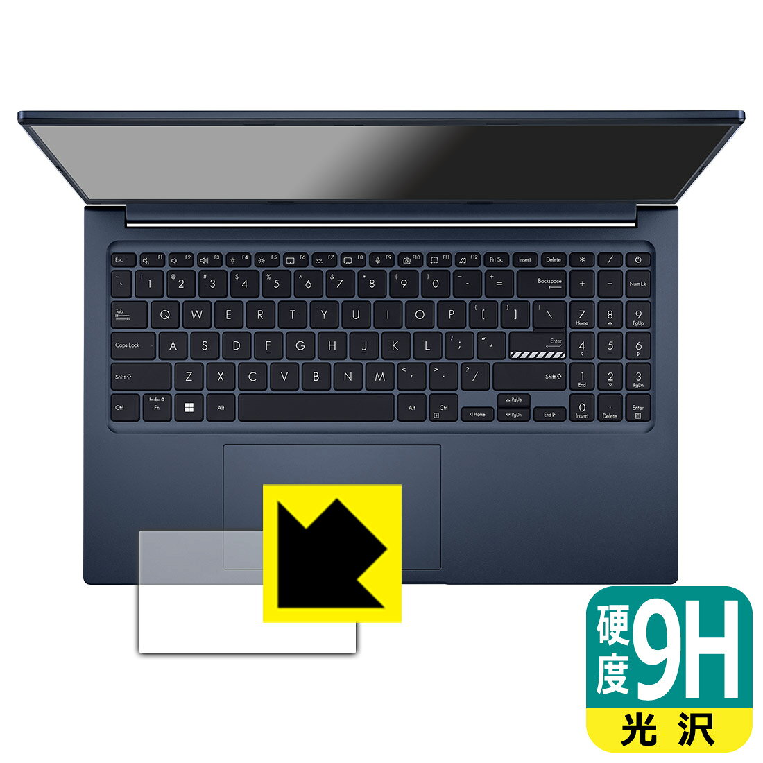 ●対応機種 : ASUS VivoBook 15X OLED (X1503ZA)専用の商品です。●製品内容 : タッチパッド用フィルム1枚・クリーニングワイプ1個●柔軟性があり、ガラスフィルムのように衝撃を受けても割れない『9H高硬度保護フ...