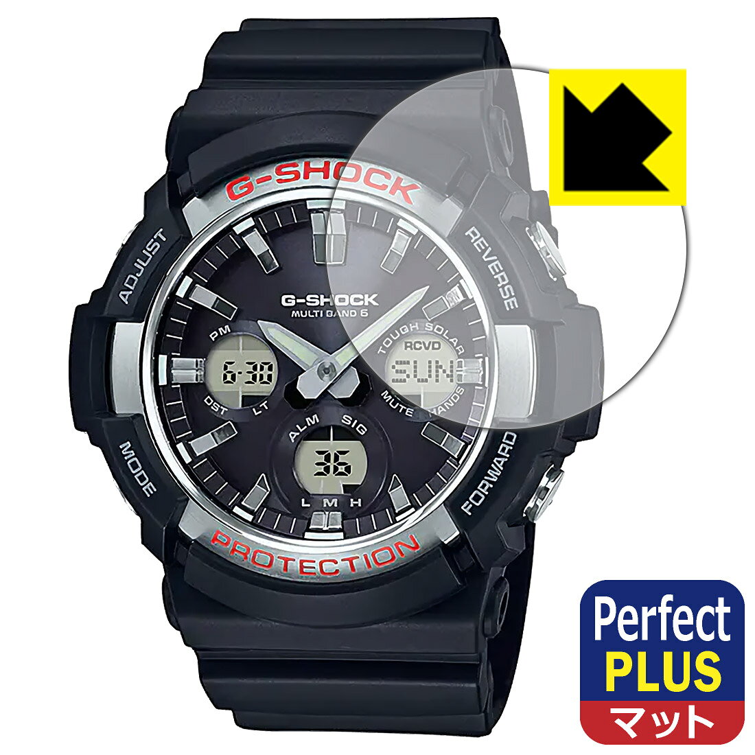 ●対応機種 : CASIO G-SHOCK GAW-100シリーズ専用の商品です。●製品内容 : 画面用フィルム1枚・クリーニングワイプ1個●「Perfect Shield Plus」は画面の反射を強く抑え、指のすべりもなめらかな指紋や皮脂...