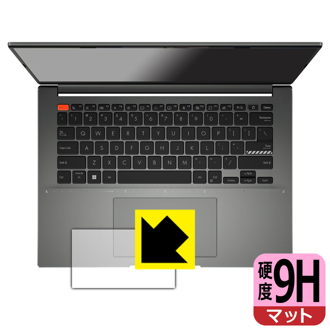 ●対応機種 : ASUS VivoBook S 14X OLED (S5402ZA)専用の商品です。●製品内容 : タッチパッド用フィルム1枚・クリーニングワイプ1個●柔軟性があり、ガラスフィルムのように衝撃を受けても割れない『9H高硬度【...