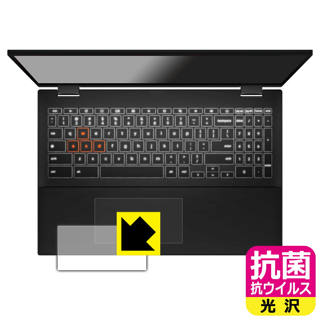 ●対応機種 : ASUS Chromebook Vibe CX55 Flip (CX5501FEA)専用の商品です。●製品内容 : タッチパッド用フィルム1枚・クリーニングワイプ1個●※タッチパッド表面の仕上げの都合により、保護フィルムは完...