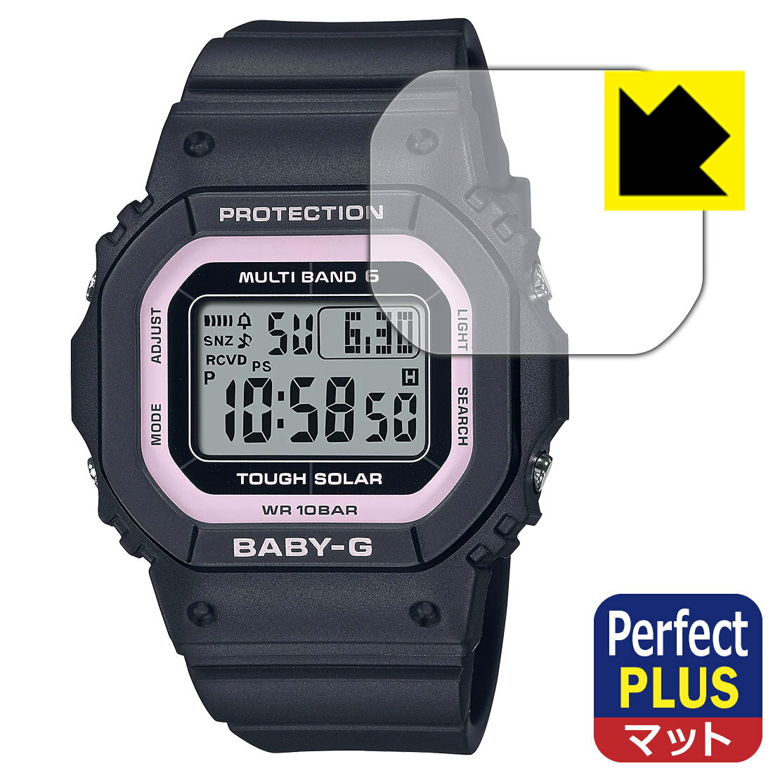 ●対応機種 : CASIO BABY-G BGD-5650シリーズ専用の商品です。●製品内容 : 画面用フィルム1枚・クリーニングワイプ1個●「Perfect Shield Plus」は画面の反射を強く抑え、指のすべりもなめらかな指紋や皮脂...