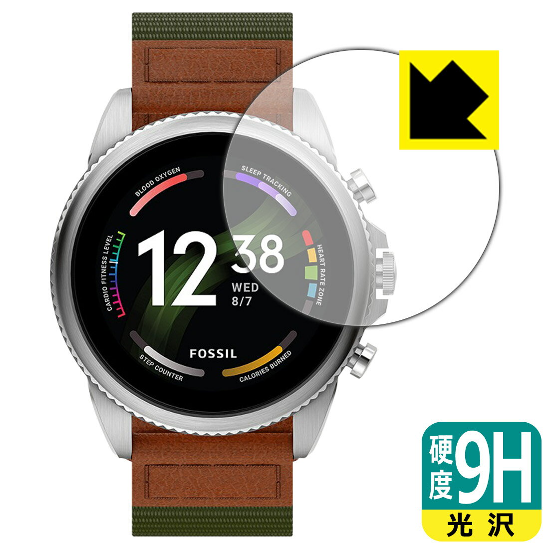 ●対応機種 : FOSSIL VENTURE EDITION GEN 6 SMARTWATCH (FTW4068)専用の商品です。●製品内容 : 画面用フィルム1枚・クリーニングワイプ1個●柔軟性があり、ガラスフィルムのように衝撃を受けても...
