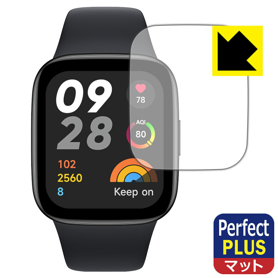 ●対応機種 : Xiaomi Redmi Watch 3専用の商品です。●製品内容 : 画面用フィルム1枚・クリーニングワイプ1個●※この機器は周辺部が曲面となったラウンド仕様のため、保護フィルムを端まで貼ることができません。(表示部分はカ...