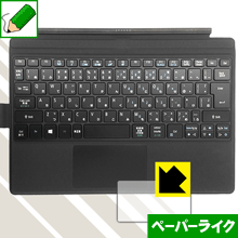 ※対応機種 : Acer Switch Alpha 12※製品内容 : タッチパッド用1枚※写真はイメージです。紙のような質感を実現する『ペーパーライク保護フィルム』です。 ●表面の特殊加工により、紙のような質感を実現！「つるつるした感触」...