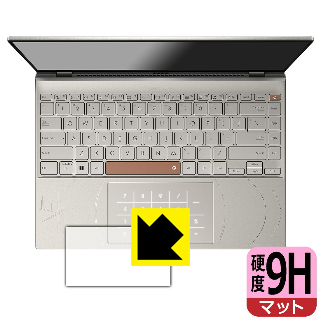 ●対応機種 : ASUS ZenBook 14X OLED Space Edition (UX5401ZAS)専用の商品です。●製品内容 : タッチパッド用フィルム1枚・クリーニングワイプ1個●柔軟性があり、ガラスフィルムのように衝撃を受け...