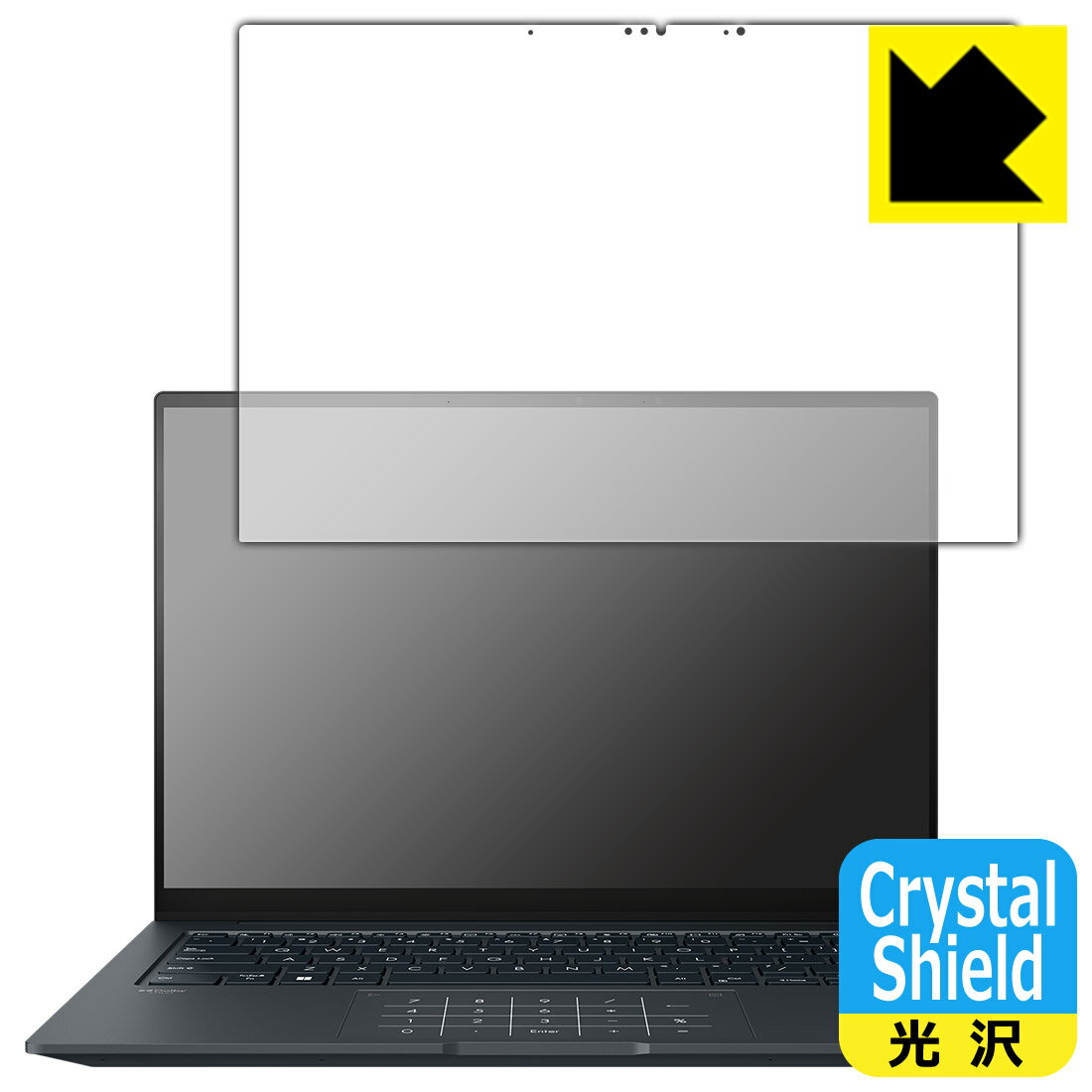 ●対応機種 : ASUS ZenBook 14X OLED (UX3404VA)専用の商品です。●製品内容 : 画面用フィルム3枚・クリーニングワイプ1個●「Crystal Shield」は高い透明度と光沢感で、保護フィルムを貼っていないか...