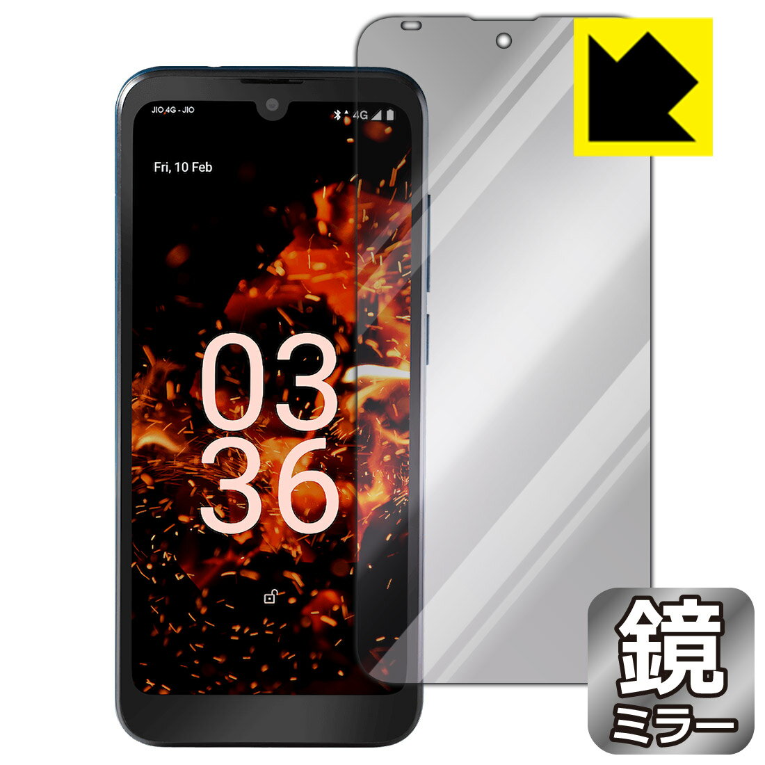 対応機種●対応機種 : Orbic FUN+ 4G専用の商品です。●製品内容 : 画面用フィルム1枚・クリーニングワイプ1個●画面が消えると鏡になり、さりげなく身だしなみチェック！のぞき見防止にも！『ミラータイプの保護フィルム』●安心の国産...