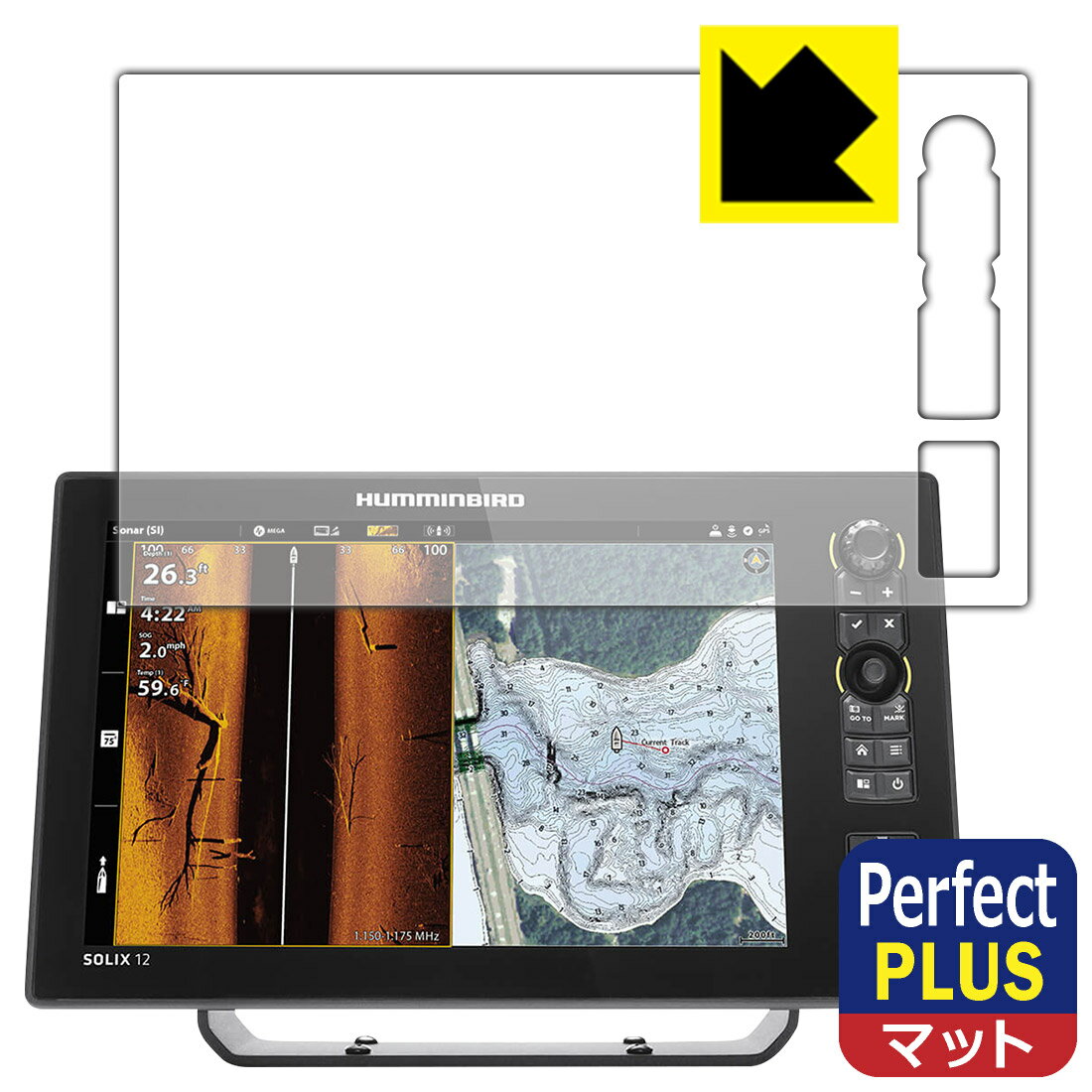 対応機種●対応機種 : HUMMINBIRD SOLIX 12 CHIRP MEGA SI+ GPS G3専用の商品です。 (ハミンバード ソリックス)●製品内容 : 画面用フィルム1枚・クリーニングワイプ1個●「Perfect Shiel...