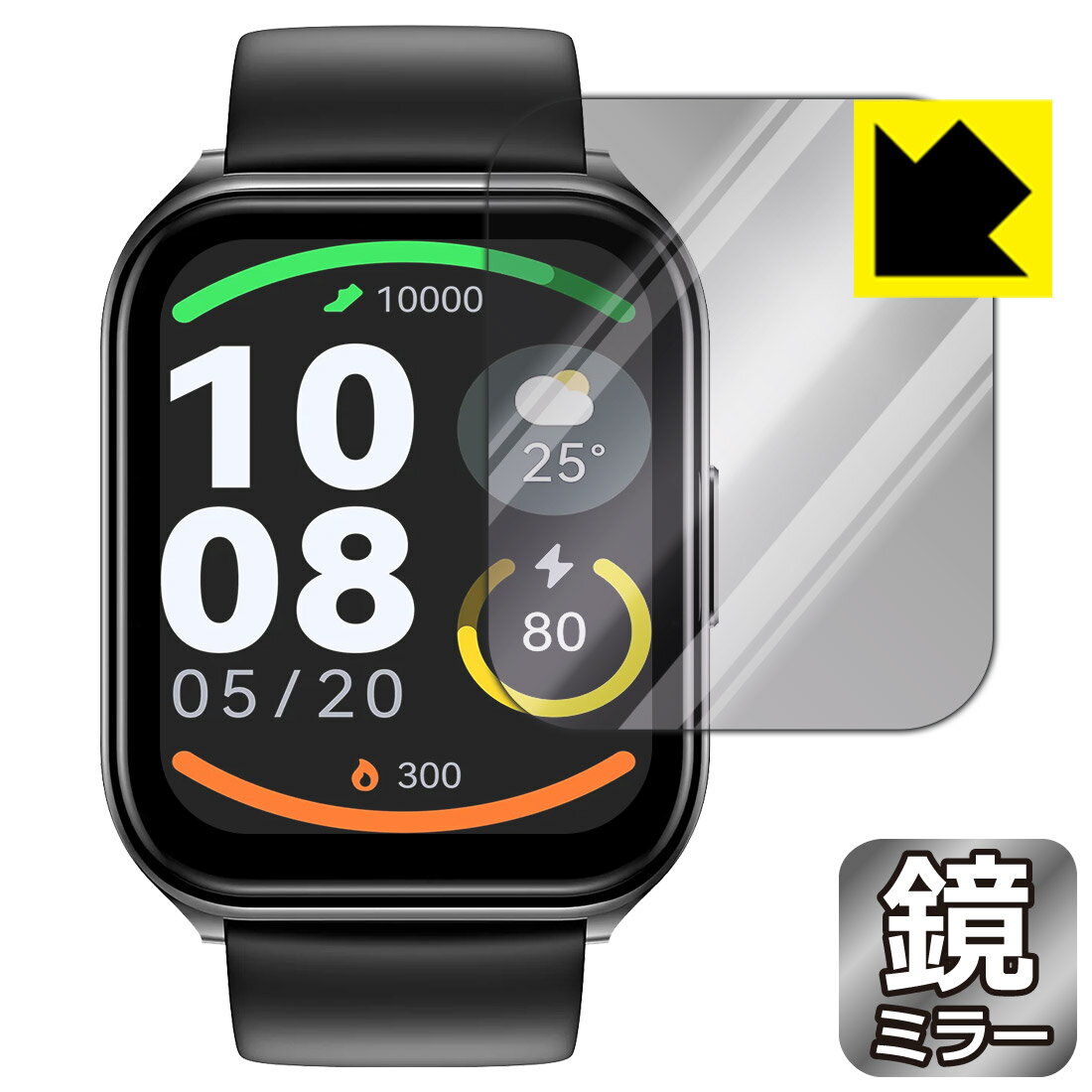対応機種●対応機種 : HAYLOU Watch 2 Pro専用の商品です。●製品内容 : 画面用フィルム1枚・クリーニングワイプ1個●※この機器は周辺部が曲面となったラウンド仕様のため、保護フィルムを端まで貼ることができません。(表示部分...