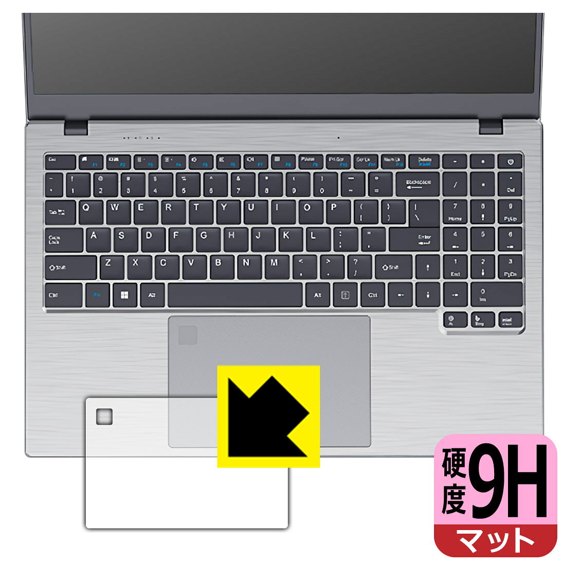 対応機種●対応機種 : BiTECOOL NesBook AI X2 (NC15N)【指紋認証センサーあり版】専用の商品です。　　※タッチパッド上に指紋認証センサー部分があるため、穴を開けています。●製品内容 : タッチパッド用フィルム1枚...
