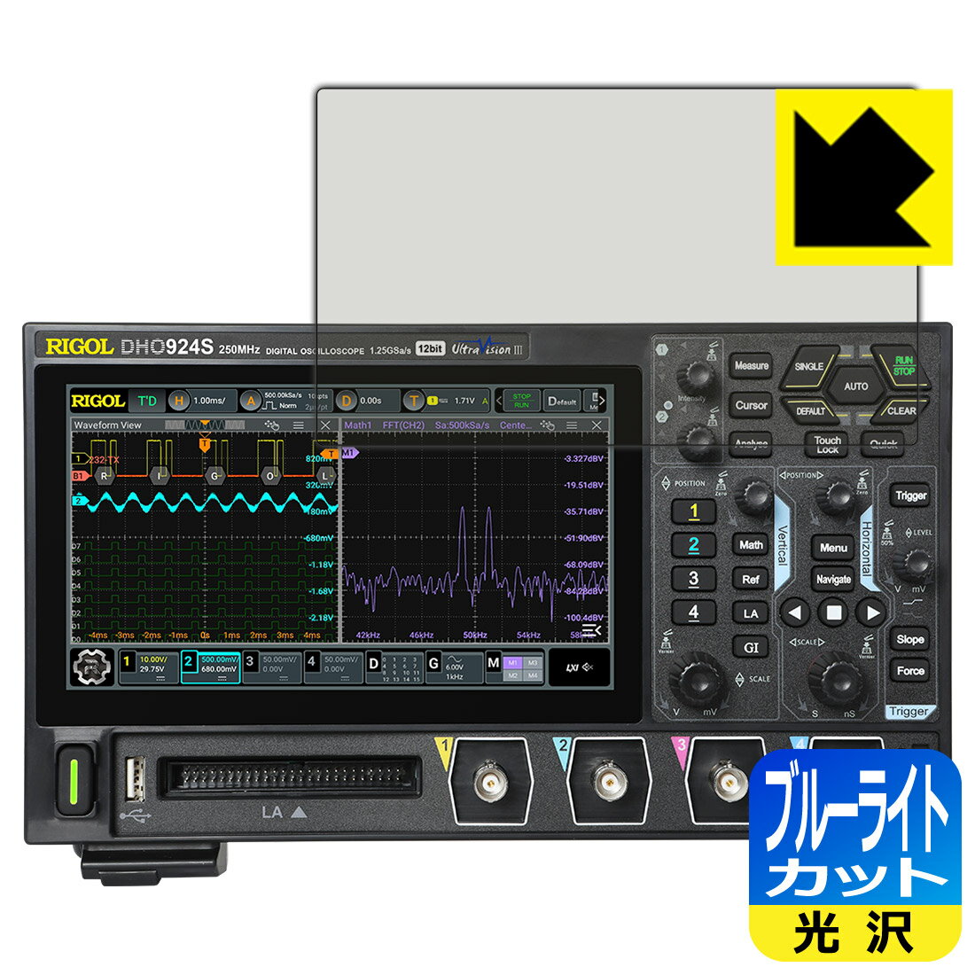 対応機種●対応機種 : RIGOL デジタル・オシロスコープ DHO900シリーズ (DHO914 / DHO914S / DHO924 / DHO924S)専用の商品です。●製品内容 : 画面用フィルム1枚・クリーニングワイプ1個●目に有...