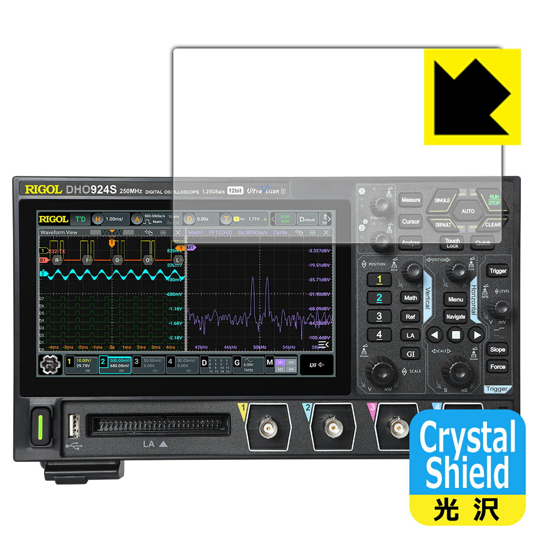 対応機種●対応機種 : RIGOL デジタル・オシロスコープ DHO900シリーズ (DHO914 / DHO914S / DHO924 / DHO924S)専用の商品です。●製品内容 : 画面用フィルム1枚・クリーニングワイプ1個●「Cr...