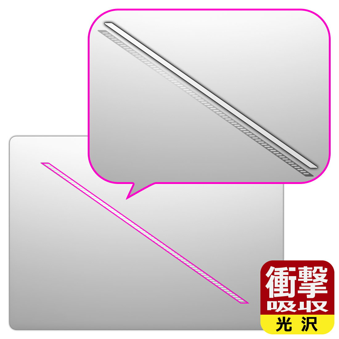 対応機種●対応機種 : ASUS ROG Zephyrus G14 (2024) GA403UI / GA403UV専用の商品です。●製品内容 : スラッシュライティング用フィルム1枚・クリーニングワイプ1個●特殊素材の衝撃吸収層が外部から...