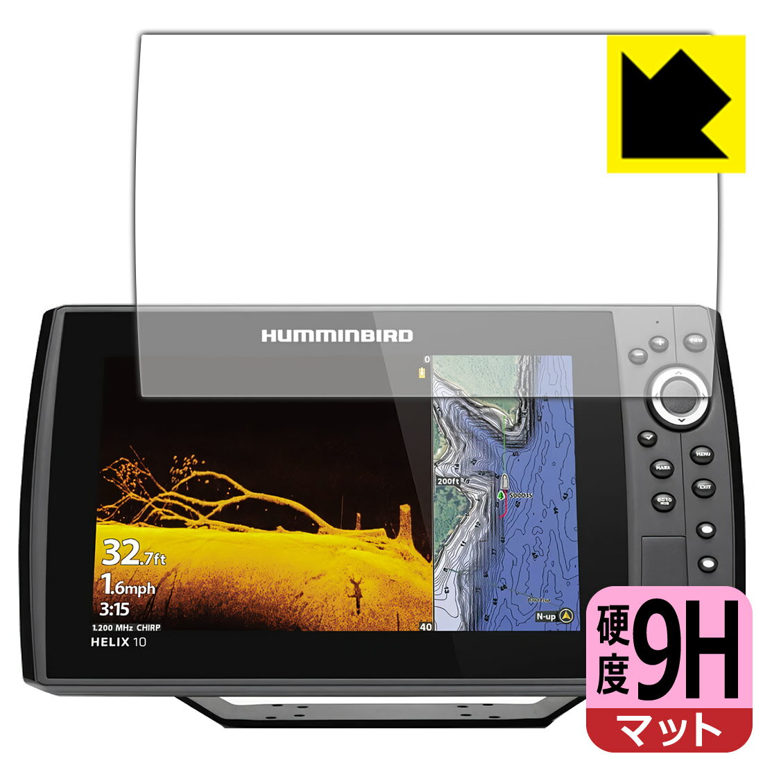 対応機種●対応機種 : HUMMINBIRD(ハミンバード) HELIX 10 CHIRP MEGA DI+ GPS G4N / HELIX 10 CHIRP MEGA DI+ GPS G4N CHO専用の商品です。●製品内容 : 画面用フ...
