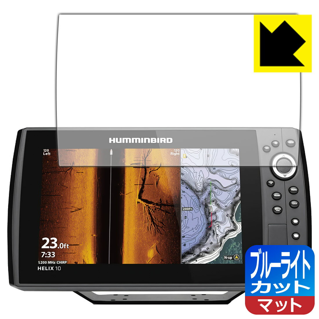 対応機種●対応機種 : HUMMINBIRD(ハミンバード) HELIX 10 CHIRP MEGA SI+ GPS G4N / HELIX 10 CHIRP MEGA SI+ GPS G4N CHO専用の商品です。●製品内容 : 画面用フ...
