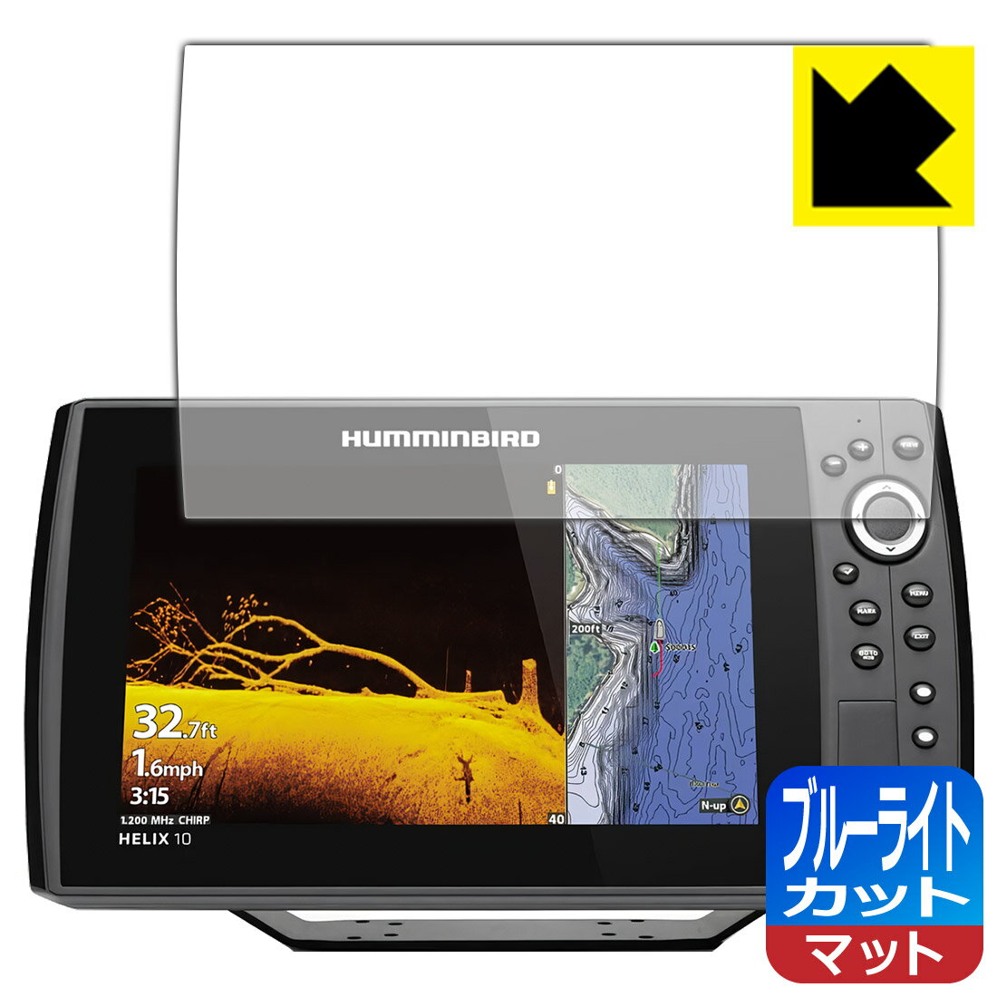 対応機種●対応機種 : HUMMINBIRD(ハミンバード) HELIX 10 CHIRP MEGA DI+ GPS G4N / HELIX 10 CHIRP MEGA DI+ GPS G4N CHO専用の商品です。●製品内容 : 画面用フ...