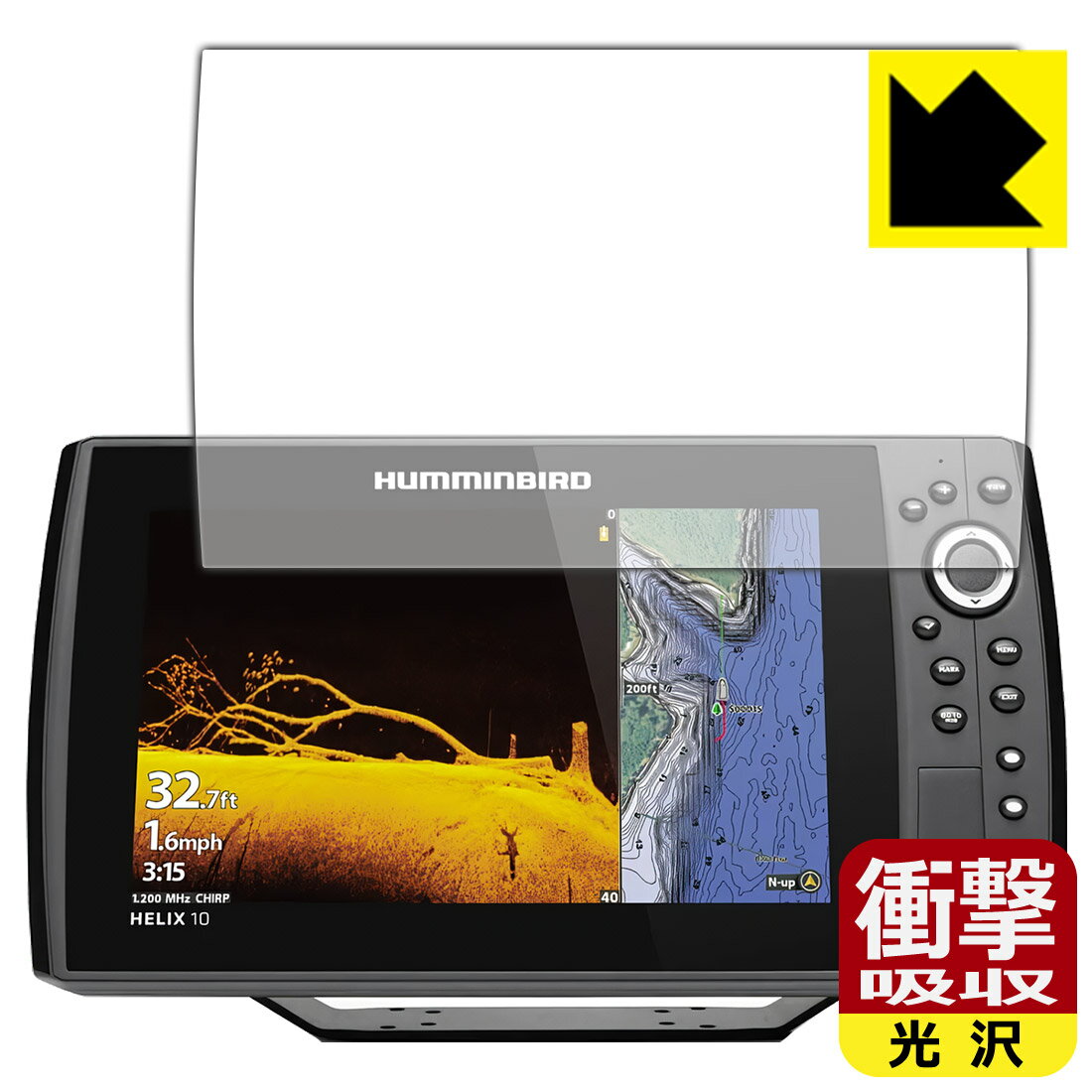 対応機種●対応機種 : HUMMINBIRD(ハミンバード) HELIX 10 CHIRP MEGA DI+ GPS G4N / HELIX 10 CHIRP MEGA DI+ GPS G4N CHO専用の商品です。●製品内容 : 画面用フ...