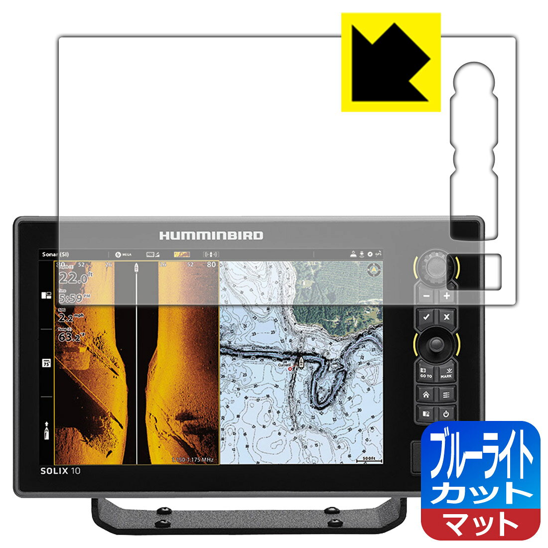 対応機種●対応機種 : HUMMINBIRD SOLIX 10 CHIRP MEGA SI+ GPS G3 / SOLIX 10 CHIRP MEGA SI+ GPS G2専用の商品です。 (ハミンバード ソリックス)●製品内容 : 画面用...