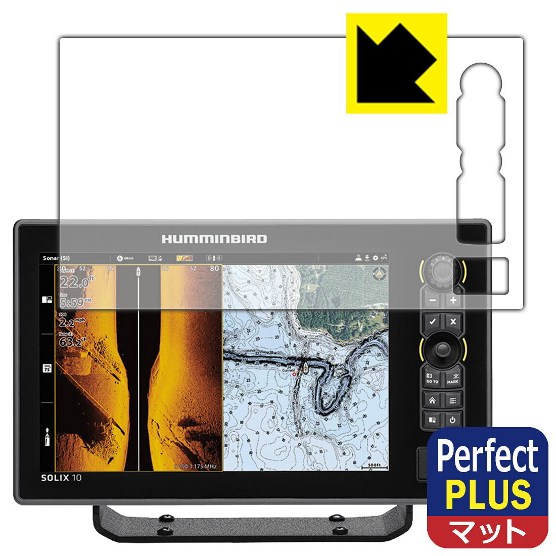 対応機種●対応機種 : HUMMINBIRD SOLIX 10 CHIRP MEGA SI+ GPS G3 / SOLIX 10 CHIRP MEGA SI+ GPS G2専用の商品です。 (ハミンバード ソリックス)●製品内容 : 画面用...