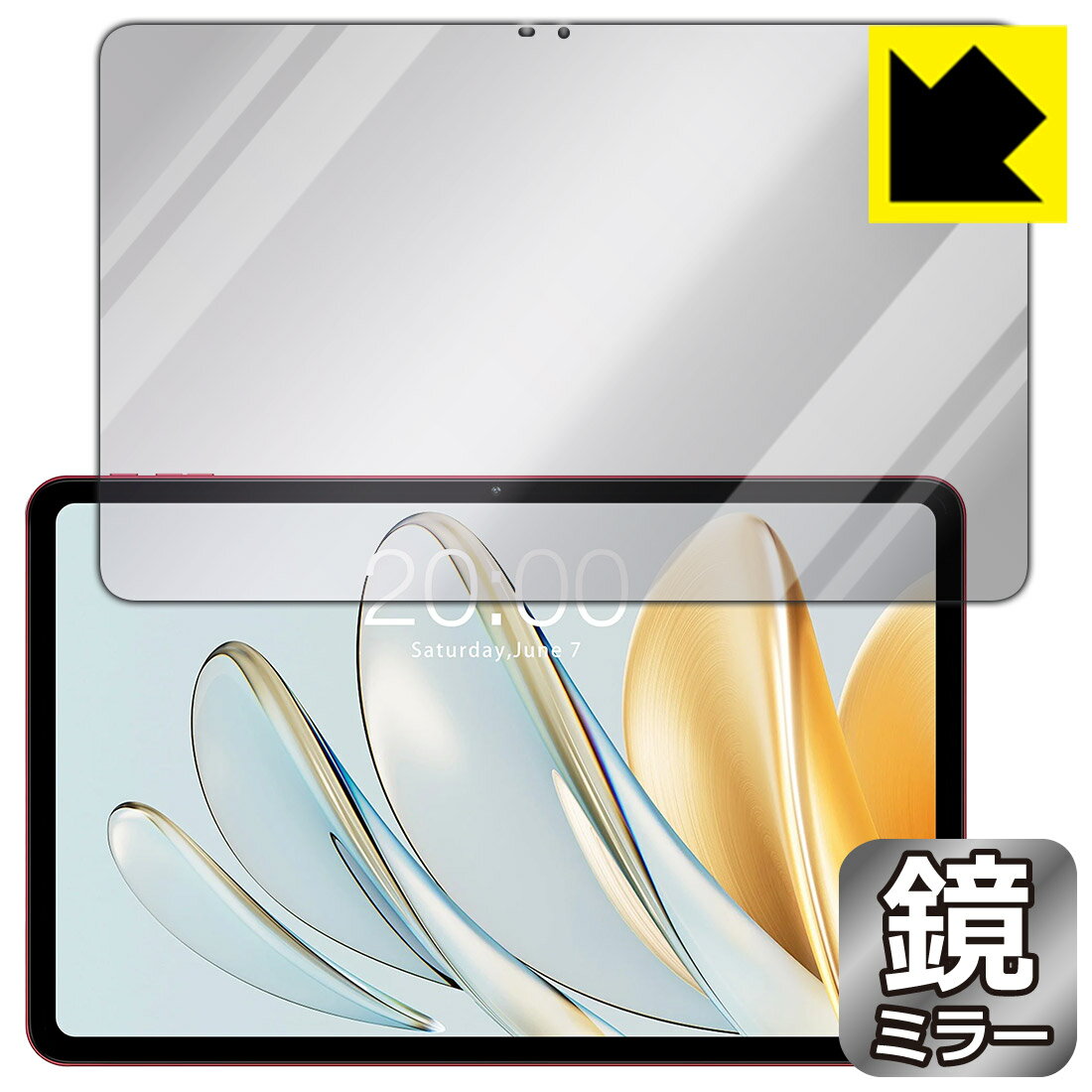 対応機種●対応機種 : Teclast T60Ai専用の商品です。●製品内容 : 画面用フィルム1枚・クリーニングワイプ1個●画面が消えると鏡になり、さりげなく身だしなみチェック！のぞき見防止にも！『ミラータイプの保護フィルム』●安心の国産...