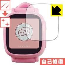 ※対応機種 : Oaxis キッズ用スマートウォッチ WatchPhone ※写真はイメージです。特殊コーティング層が細かなキズを自己修復し、画面が見にくくなるのを防ぐ『キズ自己修復保護フィルム』です。●キズがついてもすぐに修復特殊コーティ...