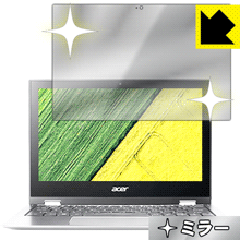 ※対応機種 : Acer Spin 1 SP111-32N-A14P ※写真はイメージです。「Mirror Shield」は、画面が鏡に早変わりし、のぞき見が防止できる『ミラータイプ液晶保護フィルム』です。●液晶画面が鏡に早変わり！液晶画面...