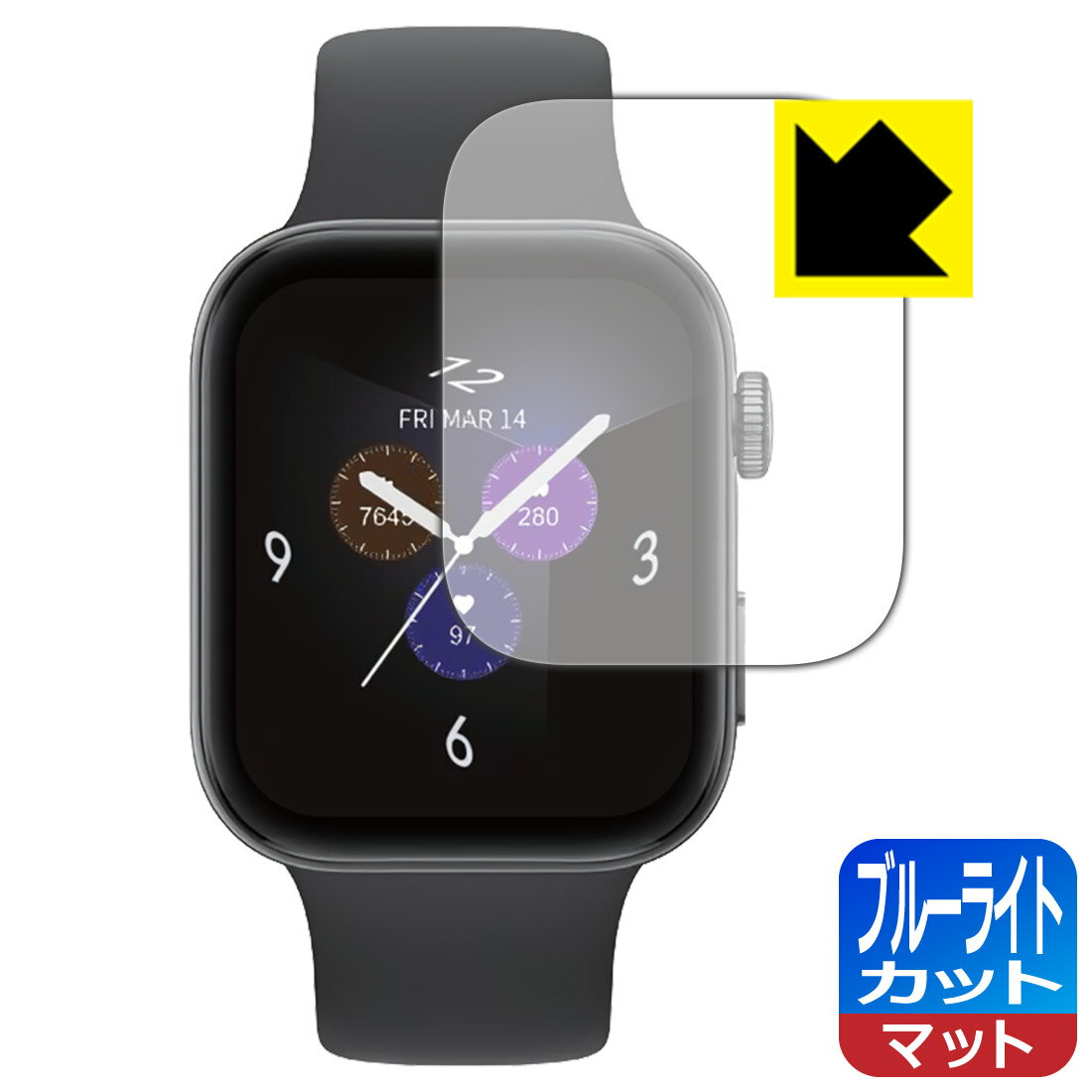 対応機種●対応機種 : au Smart Watch (ASW2501B / ASW2501W)専用の商品です。●製品内容 : 画面用フィルム1枚・クリーニングワイプ1個●※この機器は周辺部が曲面となっているため、保護フィルムを端まで貼るこ...