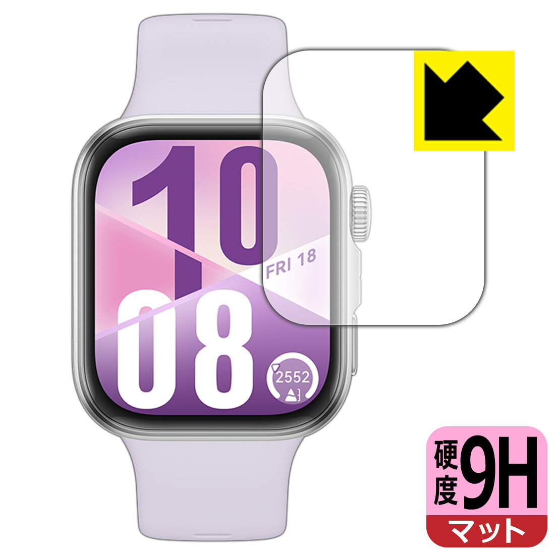 対応機種●対応機種 : HUAWEI WATCH FIT 4 (SYA-B09)専用の商品です。●製品内容 : 画面用フィルム1枚・クリーニングワイプ1個●※この機器は周辺部が曲面となっているため、保護フィルムを端まで貼ることができません。...