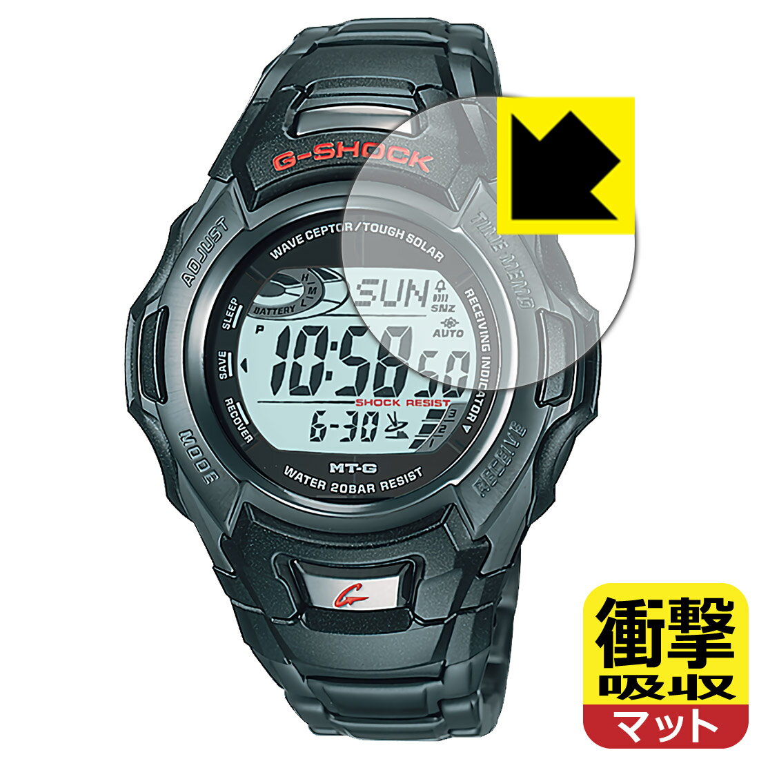 対応機種●対応機種 : CASIO G-SHOCK MTG-900IDJ シリーズ 専用の商品です。●製品内容 : 風防用フィルム1枚・クリーニングワイプ1個●特殊素材の衝撃吸収層が外部からの衝撃を吸収し、機器へのダメージをやわらげます。『...