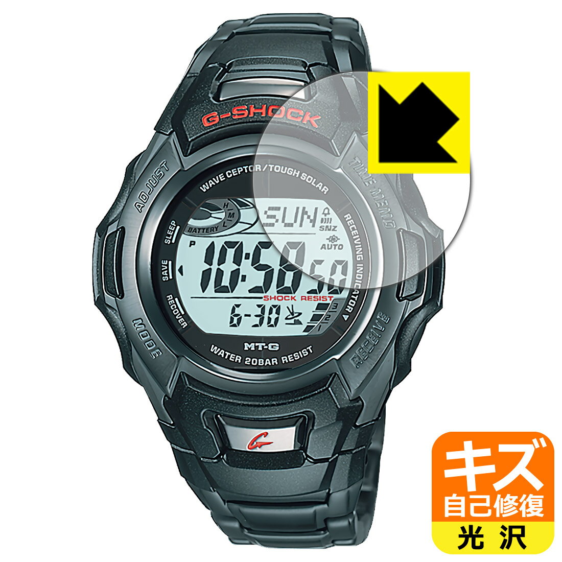 対応機種●対応機種 : CASIO G-SHOCK MTG-900IDJ シリーズ 専用の商品です。●製品内容 : 風防用フィルム1枚・クリーニングワイプ1個●特殊なキズ自己修復層が細かなキズを修復！傷がついても時間が経つと自然に直ります。...