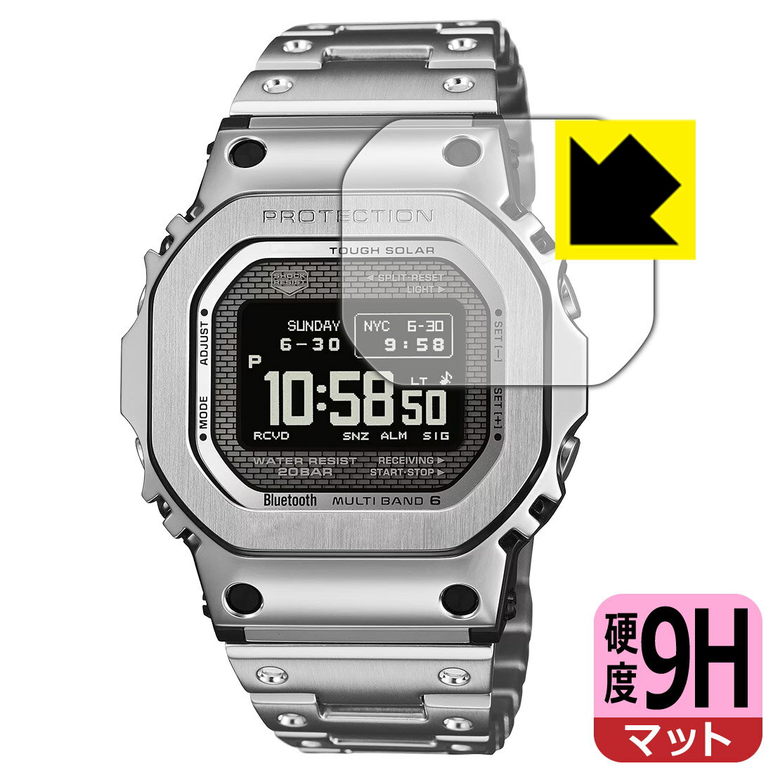 対応機種●対応機種 : CASIO G-SHOCK FULL METAL GMW-BZ5000 シリーズ 専用の商品です。●製品内容 : 風防用フィルム1枚・クリーニングワイプ1個●柔軟性があり、ガラスフィルムのように衝撃を受けても割れない...