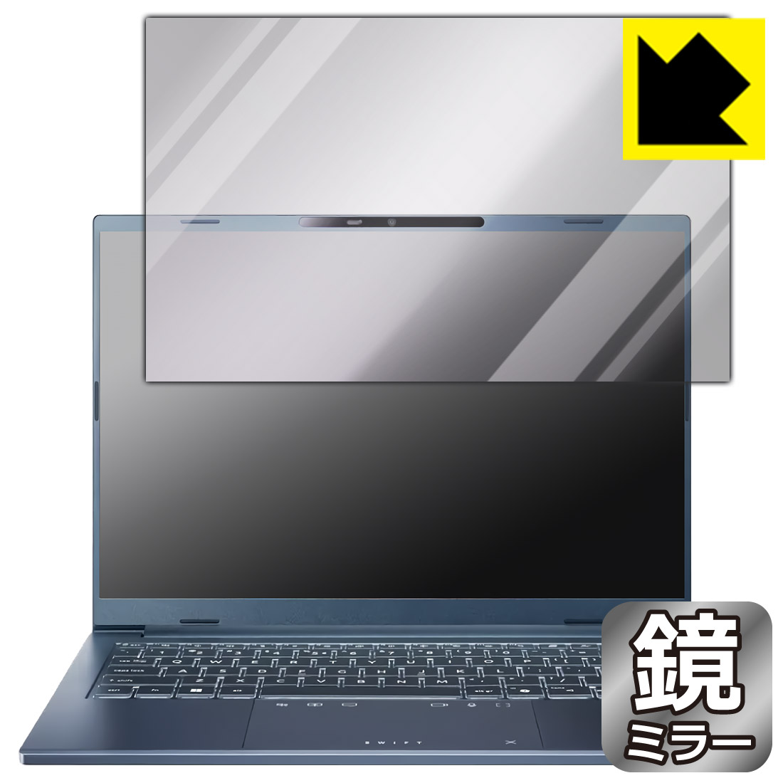対応機種●対応機種 : Acer Swift Go 14 AI (SFG14-75 シリーズ) 専用の商品です。●製品内容 : 画面用フィルム1枚・クリーニングワイプ1個●画面が消えると鏡になり、さりげなく身だしなみチェック！のぞき見防止に...