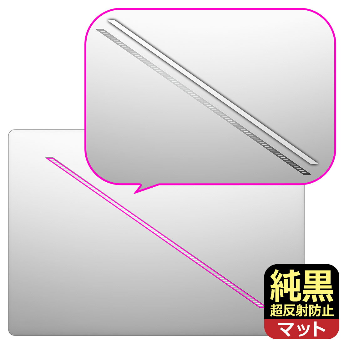 対応機種●対応機種 : ASUS ROG Zephyrus G16 (2025) GU605 (GU605CM / GU605CR / GU605CW / GU605CX) 専用の商品です。●製品内容 : スラッシュライティング用フィルム1...