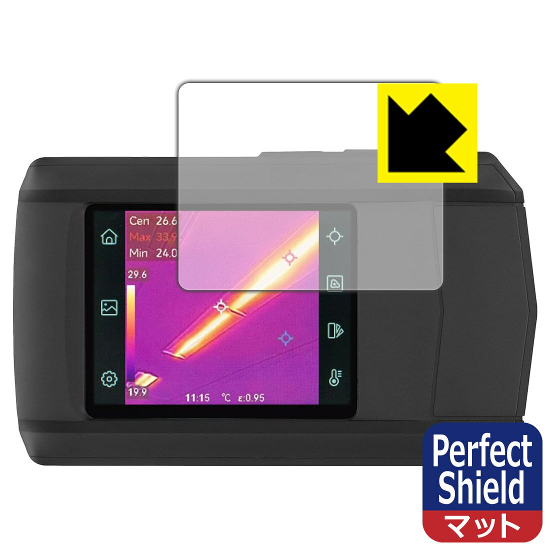 対応機種●対応機種 : A&D(エー・アンド・デイ) コンパクトサーマルカメラ AD-5637 専用の商品です。●製品内容 : 画面用フィルム1枚・クリーニングワイプ1個●「Perfect Shield」は画面の反射を抑え、指のすべりもなめ...