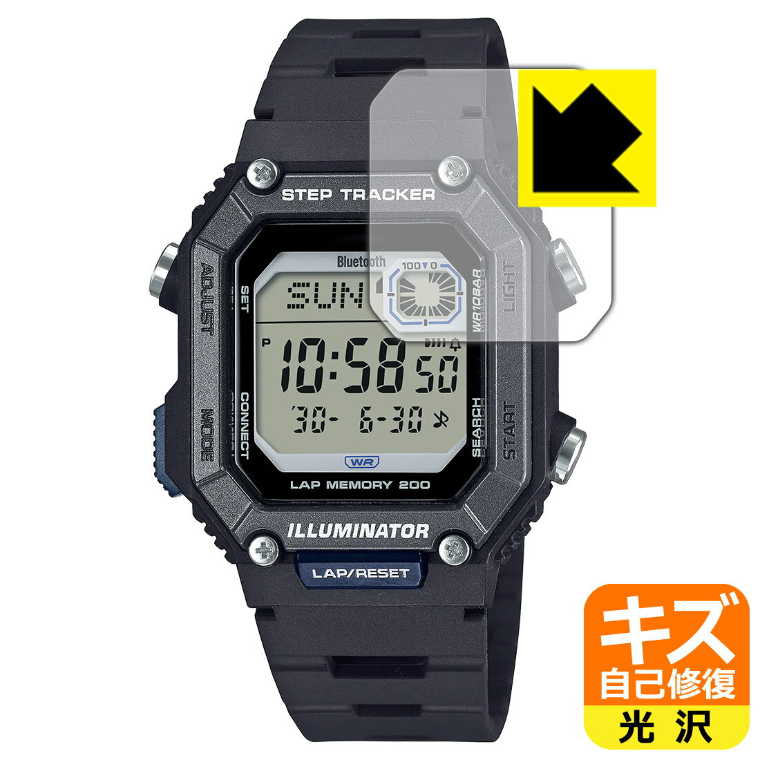 対応機種●対応機種 : カシオ コレクション スポーツ STW-1000シリーズ 専用の保護フィルムです。●製品内容 : 風防用フィルム1枚・クリーニングワイプ1個●特殊なキズ自己修復層が細かなキズを修復！傷がついても時間が経つと自然に直り...